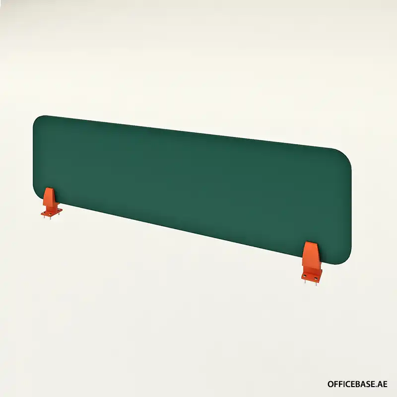 Costa Lateral Table Top Dividers | Bramble | Orange | Face to Face Desk ...