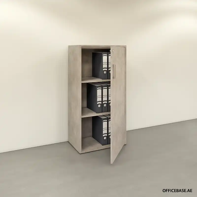 FILO Filing Cabinet | W600MM | Concrete Colors | W600 X D395 X H1200 MM ...