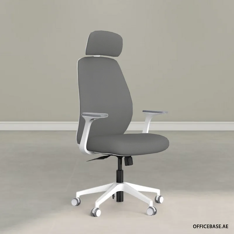 Flex Office Amity High Back Chairs | Office Chair Silver Grey