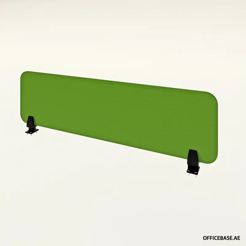 Costa Lateral Table Top Dividers | Oasis | Black | Desk Depth 740 MM ...